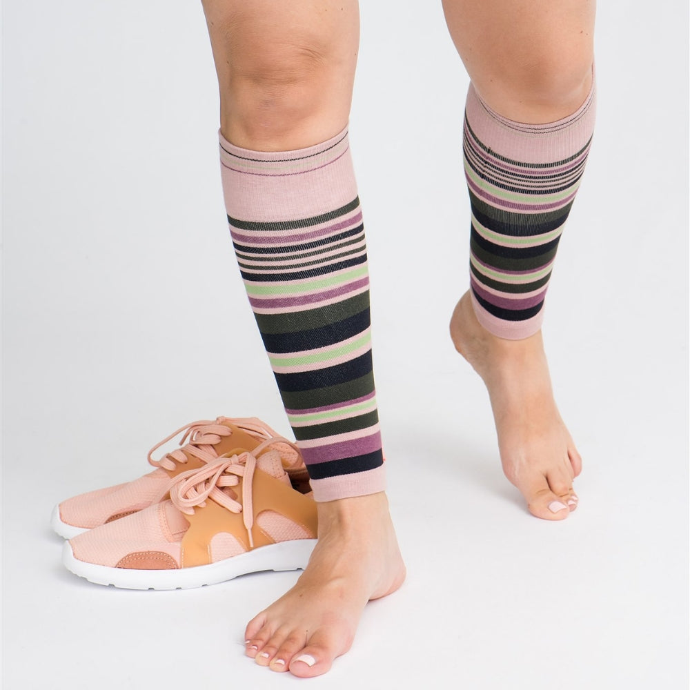 Stripe Black + Pink Cotton Compression Sleeve – Dr. Johnny's